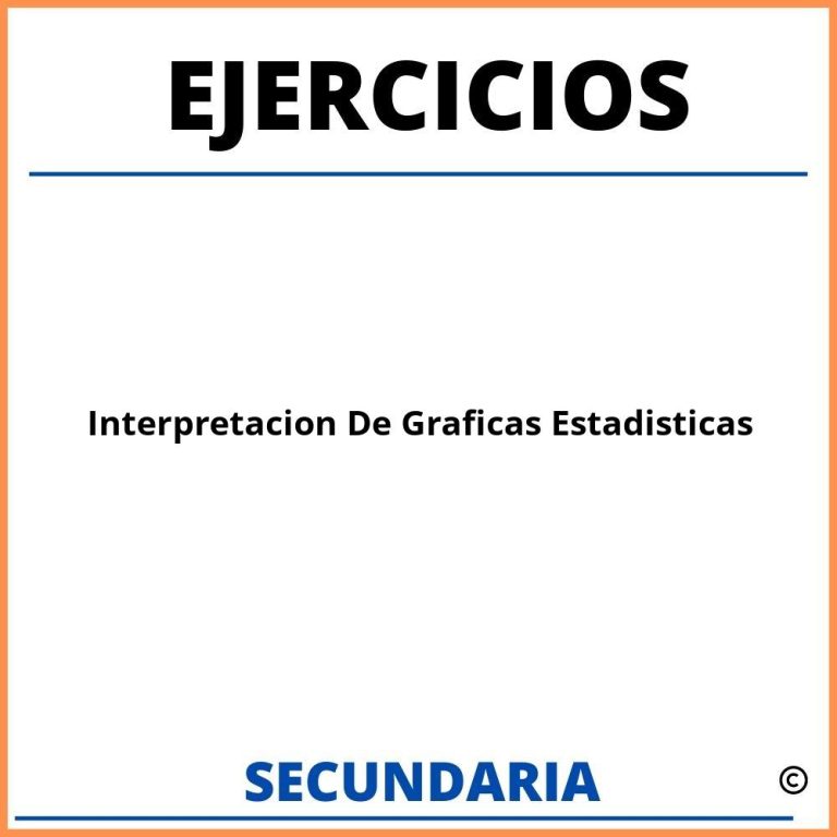 Ejercicios De Graficas Circulares Para Secundaria Pdf - Resueltos con todas las respuestas